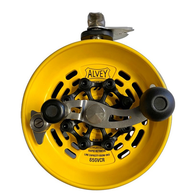 Alvey 65GVCR-Y Surf Champion Reel - Right Hand Retrieve for sale online ...