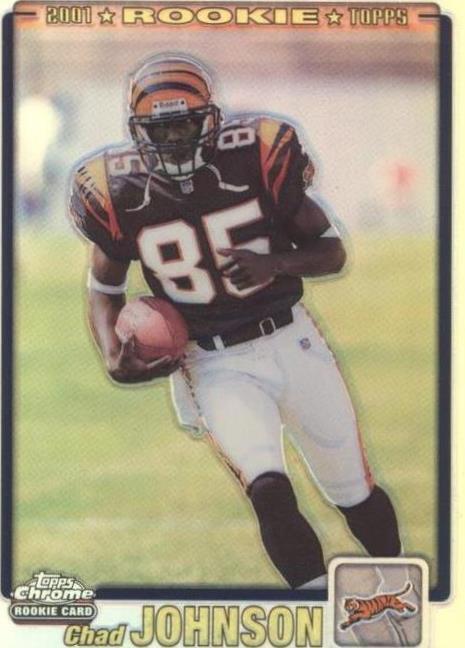 2001 Topps Chrome - Rookie Refractor Chad Johnson #259 /999 (RC) for ...