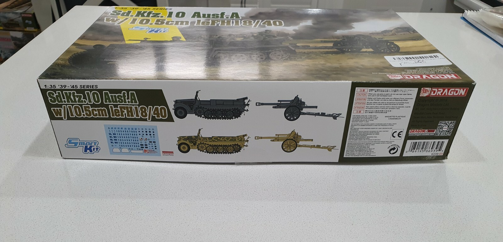 Dragon No. 6939 | 1:35 Sd.Kfz.10 Ausf.A + 10.5cm le.FH.18/40 | eBay