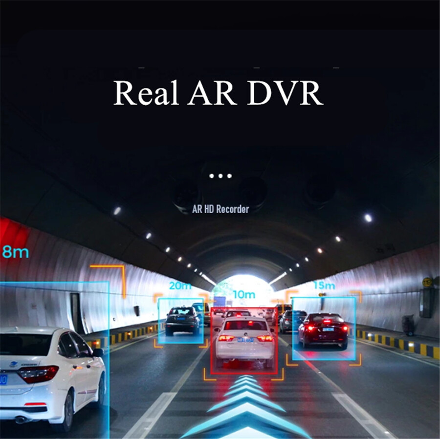 HD AR DVR Driving Video Recorder Dash Camera ADAS 2.0 For Car Android ...