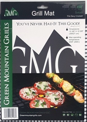 Green Mountain Grill GMG BBQ Grilling Mat, Frogmat, Small, Non-Stick ...