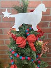 Newfoundland with Star, Dog Tree Topper, Wreath Decor, Holiday | eBay