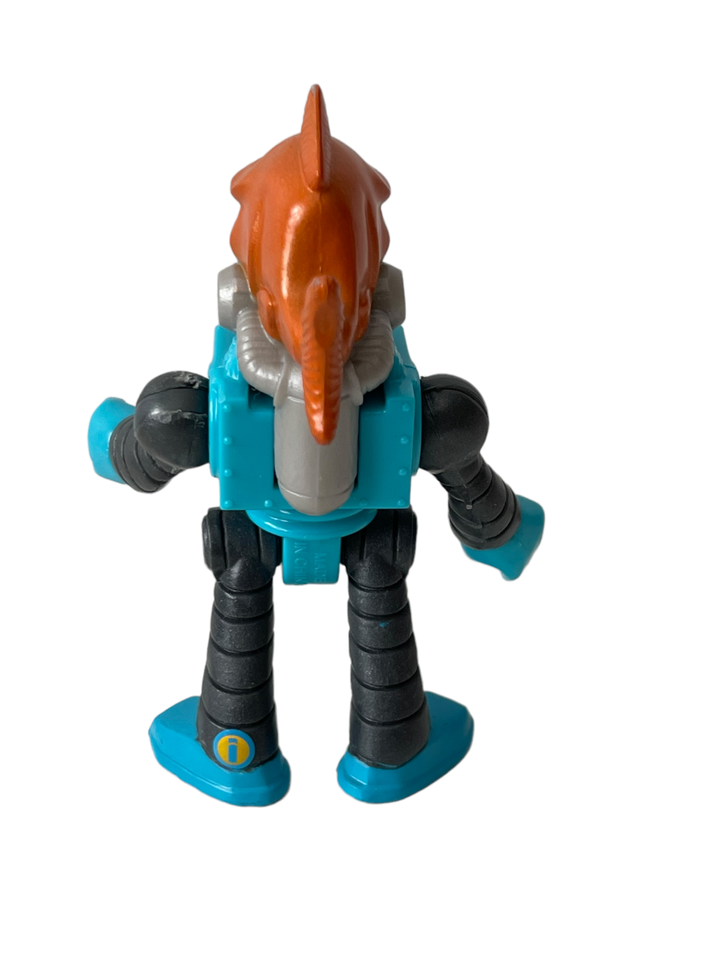 Imaginext Blue Fish Robot Man Creature Blind Bag Series 11 Figure | eBay