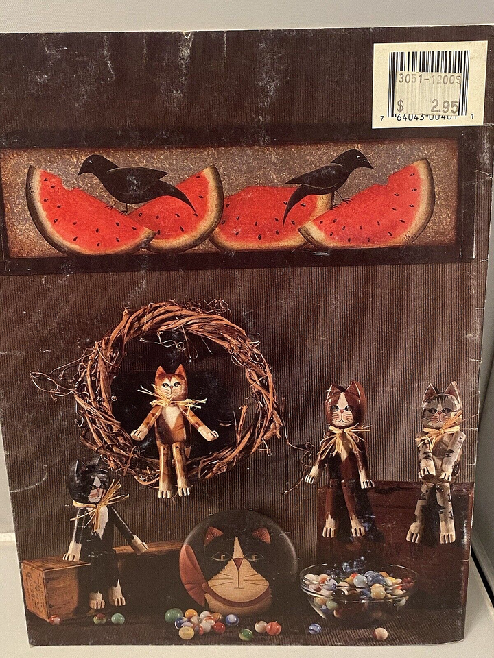 Cats Fiddlestix Just for Kicks Decorative Painting Jeri Francis Kim ...