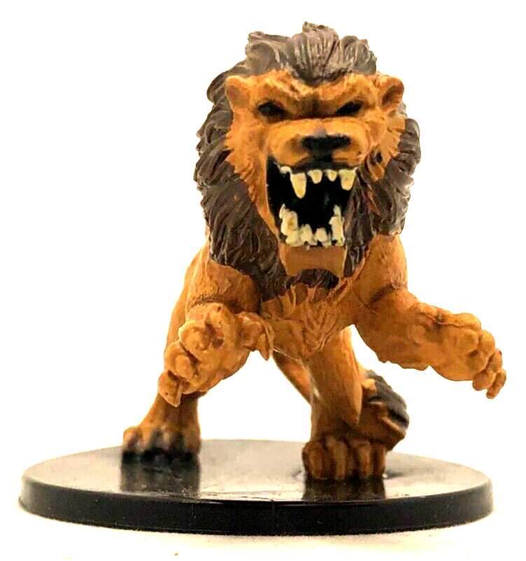 Blessed Lion #1 Unhallowed (Celestial Dire Lion) Dungeons & Dragons ...