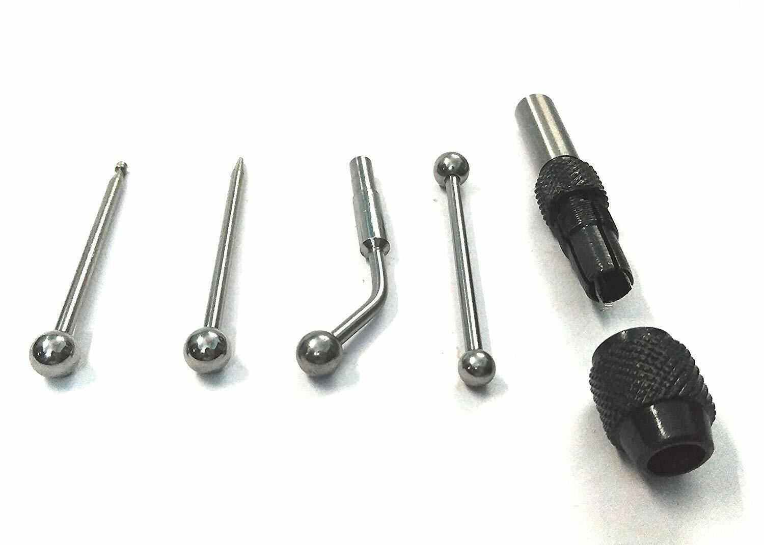 Wiggler & Center Finder Set 5 Pcs Edge Finder Runout Concentric ...