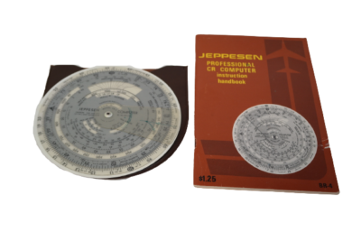Jeppesen 6" CR3 Circular Flight Computer And Manual | eBay