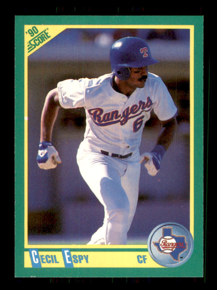 1990 Baseball Score Cecil Espy Texas Rangers #69 | eBay