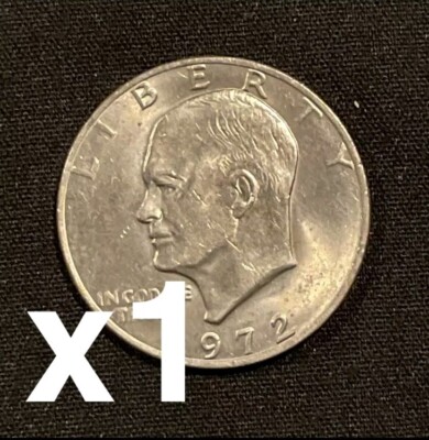 Eisenhower Dollar x1 Average Circulated Coin Eisenhower Large Clad Mix ...