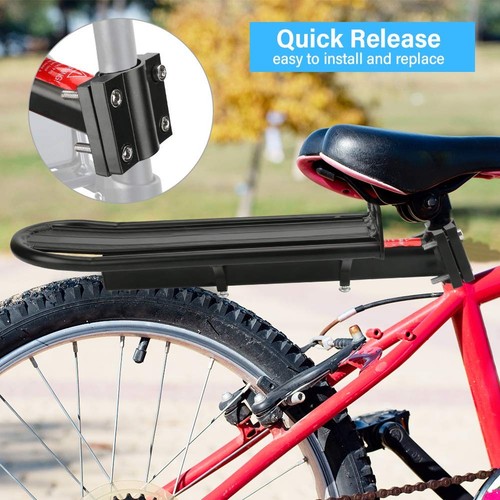 Rear Bike Rack, Bicycle Luggage Cargo Touring Seat Post Racks Cycling ...