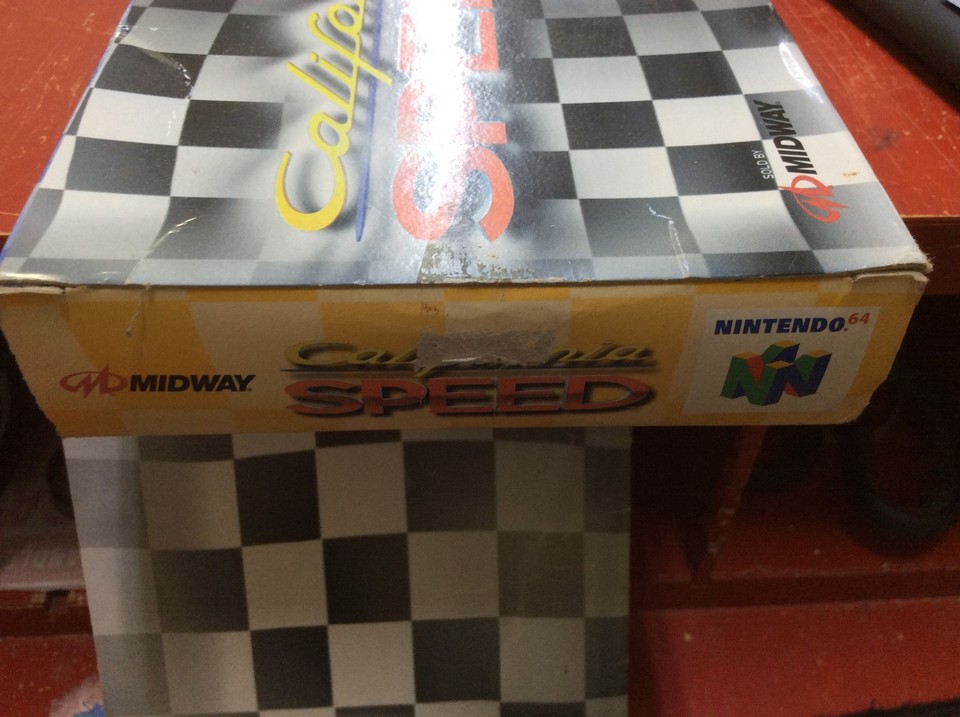 California Speed Nintendo 64 N64 Works Authentic Complete CIB. | eBay