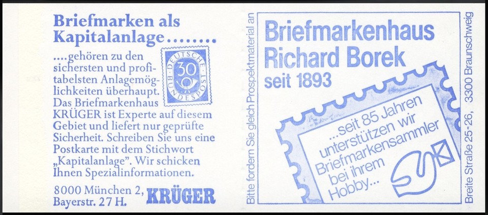 23b MH BuS 1980 Variante b - gestempelt | eBay