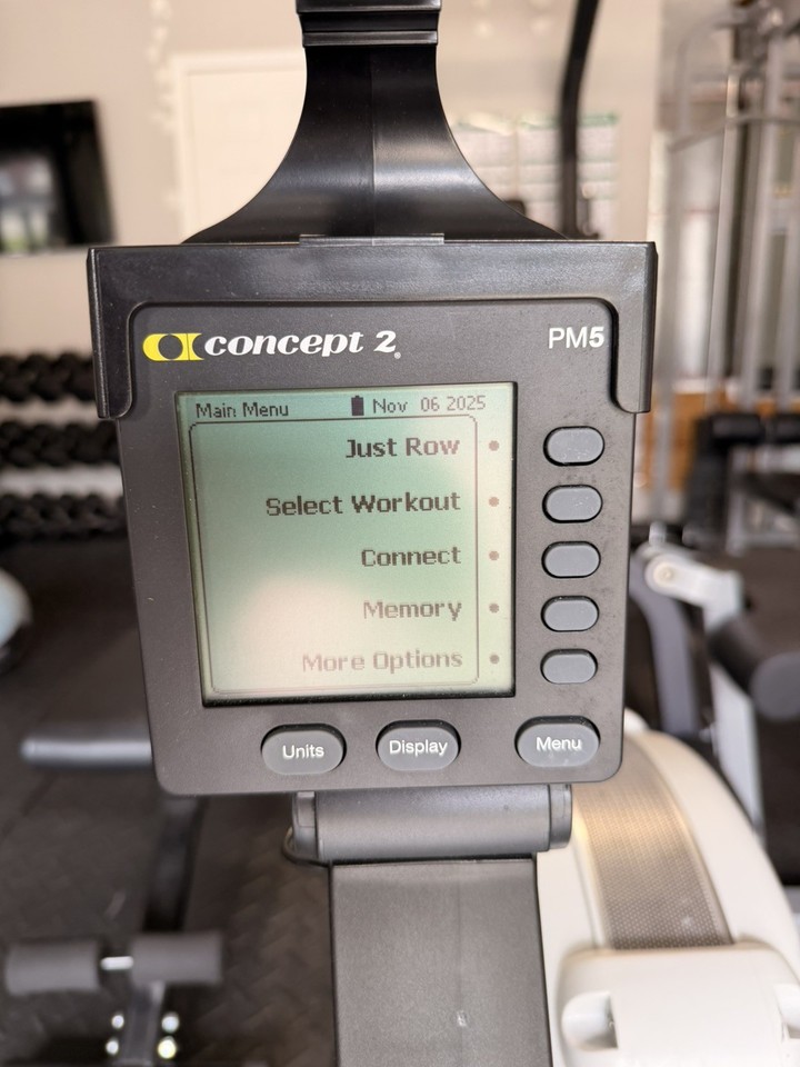 Concept2 RowErg Indoor Rowing Machine Model D with PM5 Monitor – Very Light Use | eBay