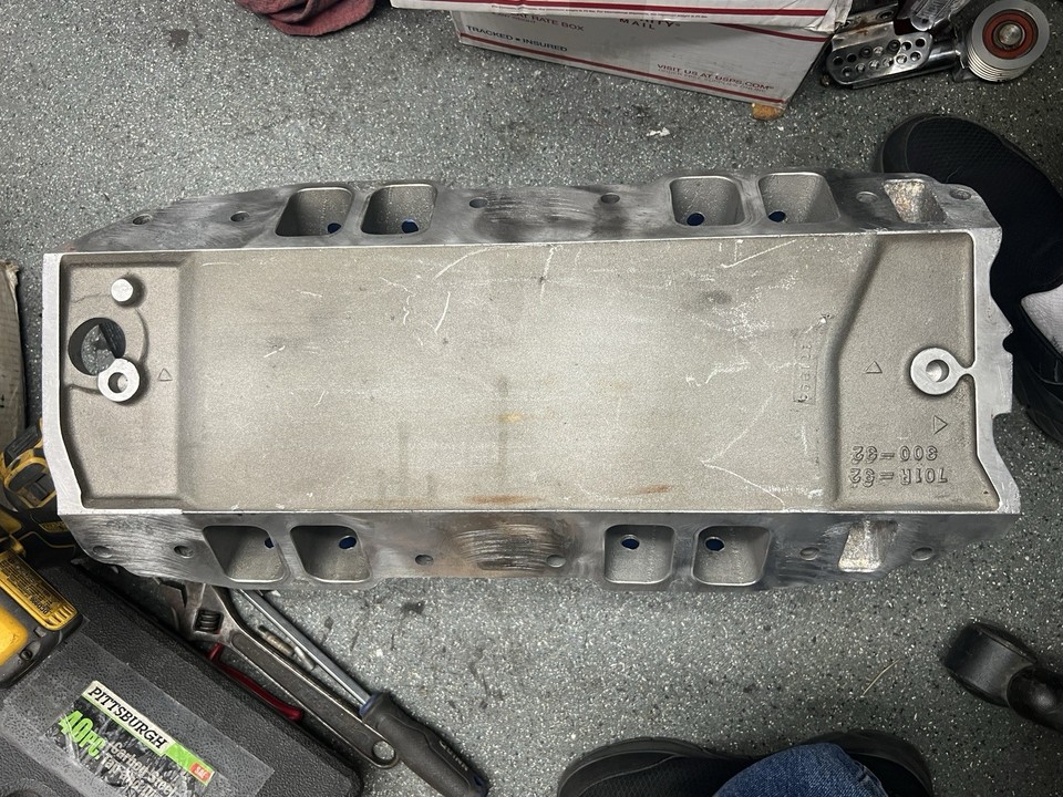 Vintage BBC Holley Pro Dominator Tunnel Ram Intake Manifold | eBay