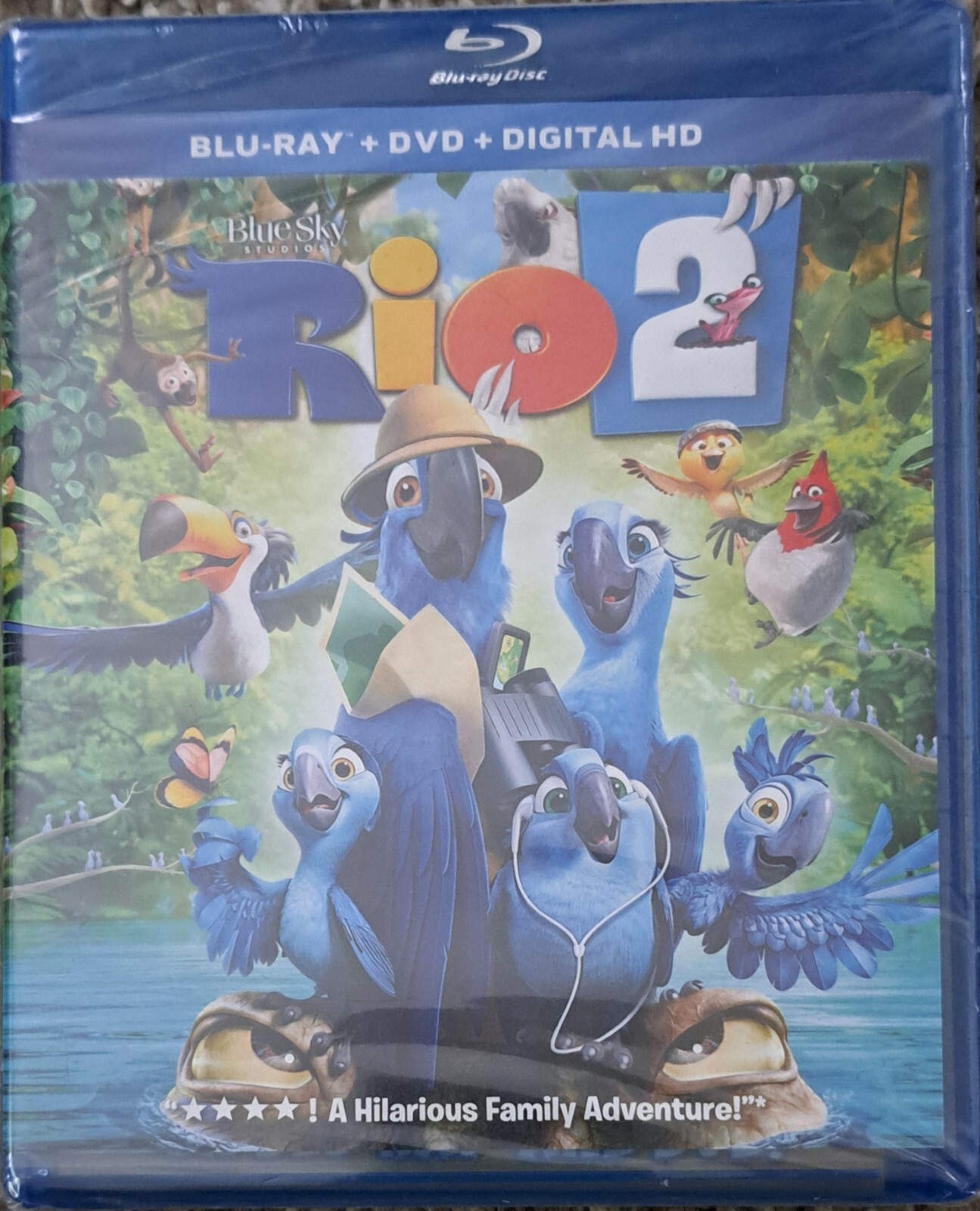 Rio 2 (Blu-ray, 2014) - Blu-ray & Artwork Only-Case Available-Options ...
