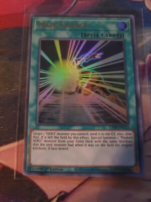 Yugioh! Mask Change - GFTP-EN112 - Ultra Rare - 1st Ed NM | eBay