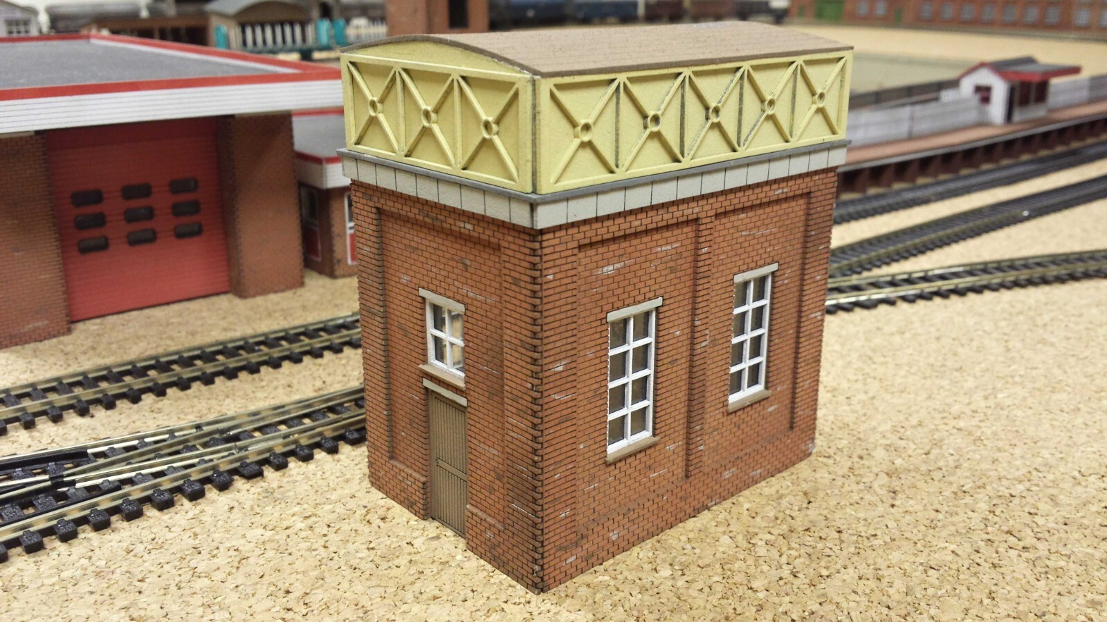OO Gauge Water Tower Kit for Model Railways (Suits Hornby) - Two Sizes ...