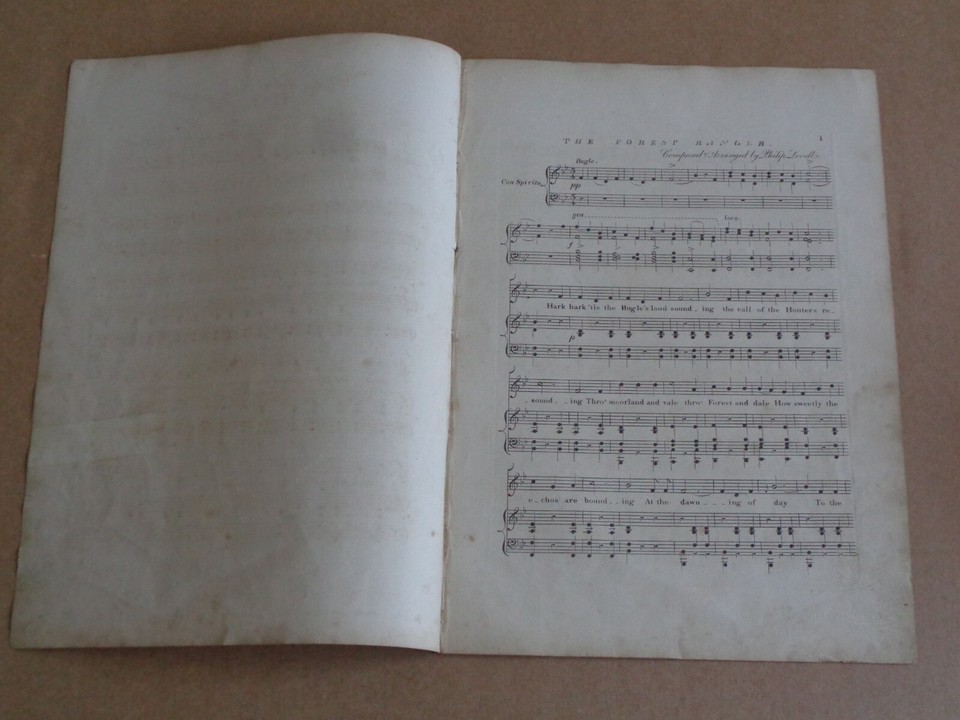 Philip Lovello - The Forest Ranger 1860s Victorian sheet music | eBay