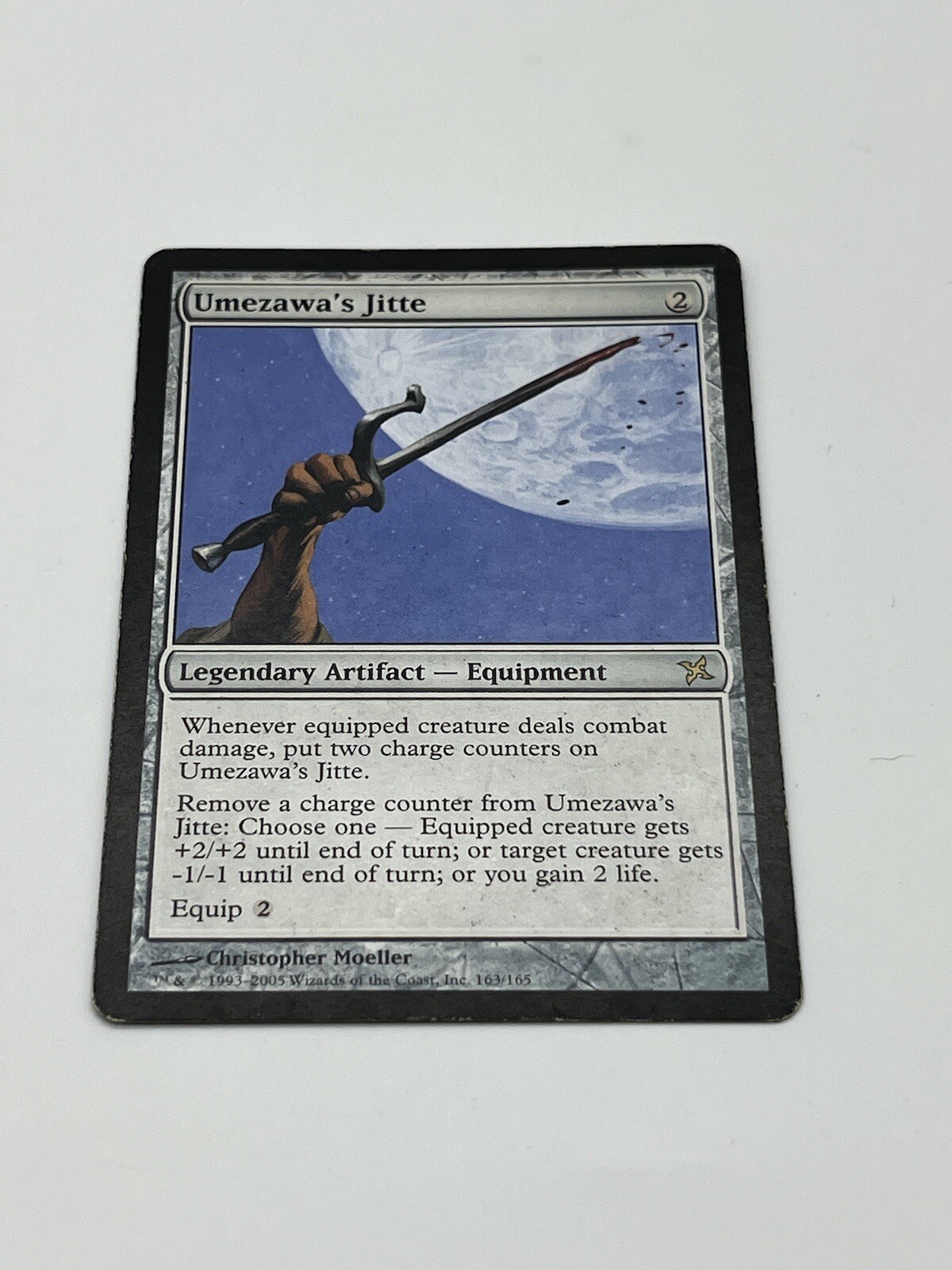 MTG Umezawa's Jitte Betrayers of Kamigawa 163/165 Regular Rare for sale ...
