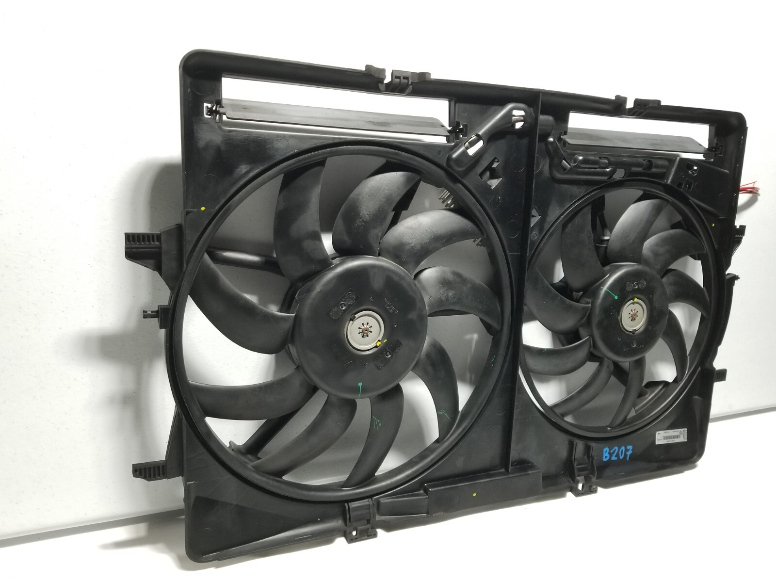 2009-2012 Audi Q5 Quattro 8R OEM Complete Radiator Cooling Fan Shroud ...