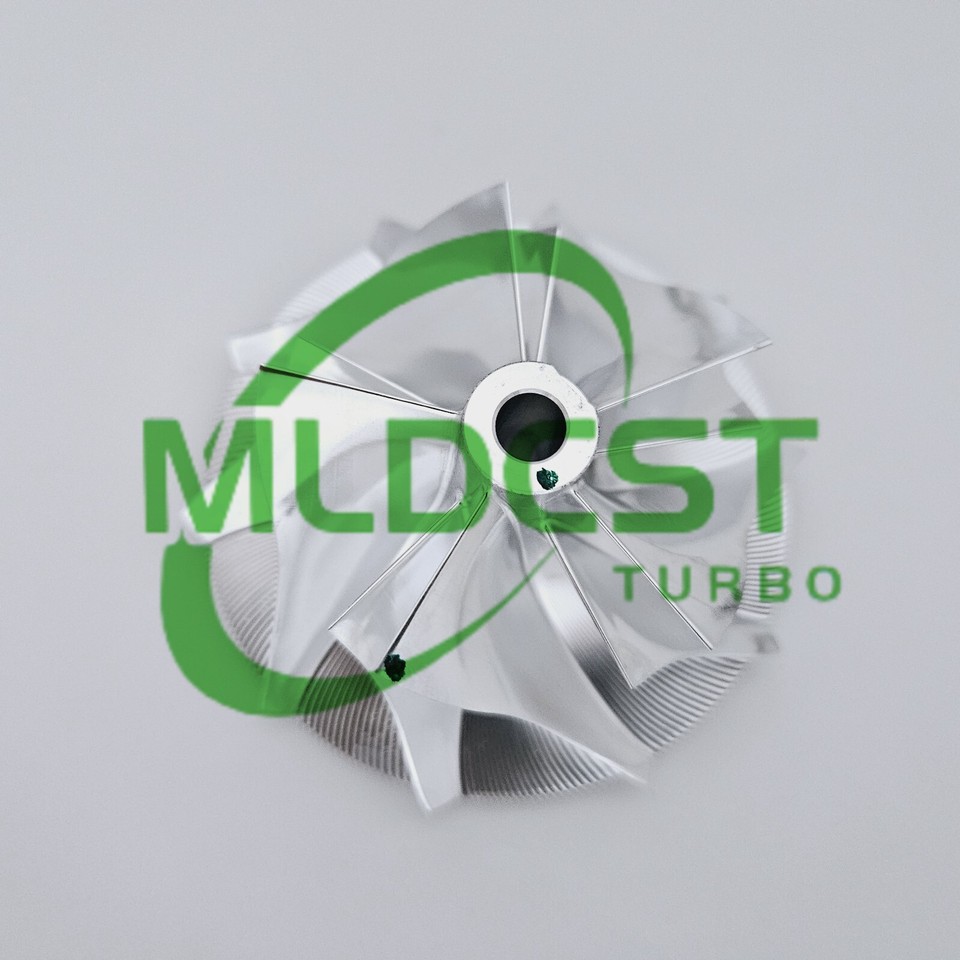 56mm Turbo Holset HX40 Compressor Wheel HX35W HX35 HY35W Upgrade 78mm 5 ...