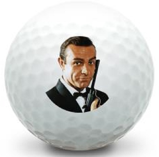 3 Dozen (Sean Connery 007 Logo) Mint / AAAAA Top Flite Used Golf Balls ...