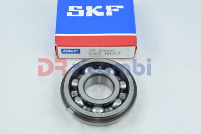 CUSCINETTO A SFERE CAMBIO CON SEDE PER SEEGER SKF 6305NR/C3 - D ...