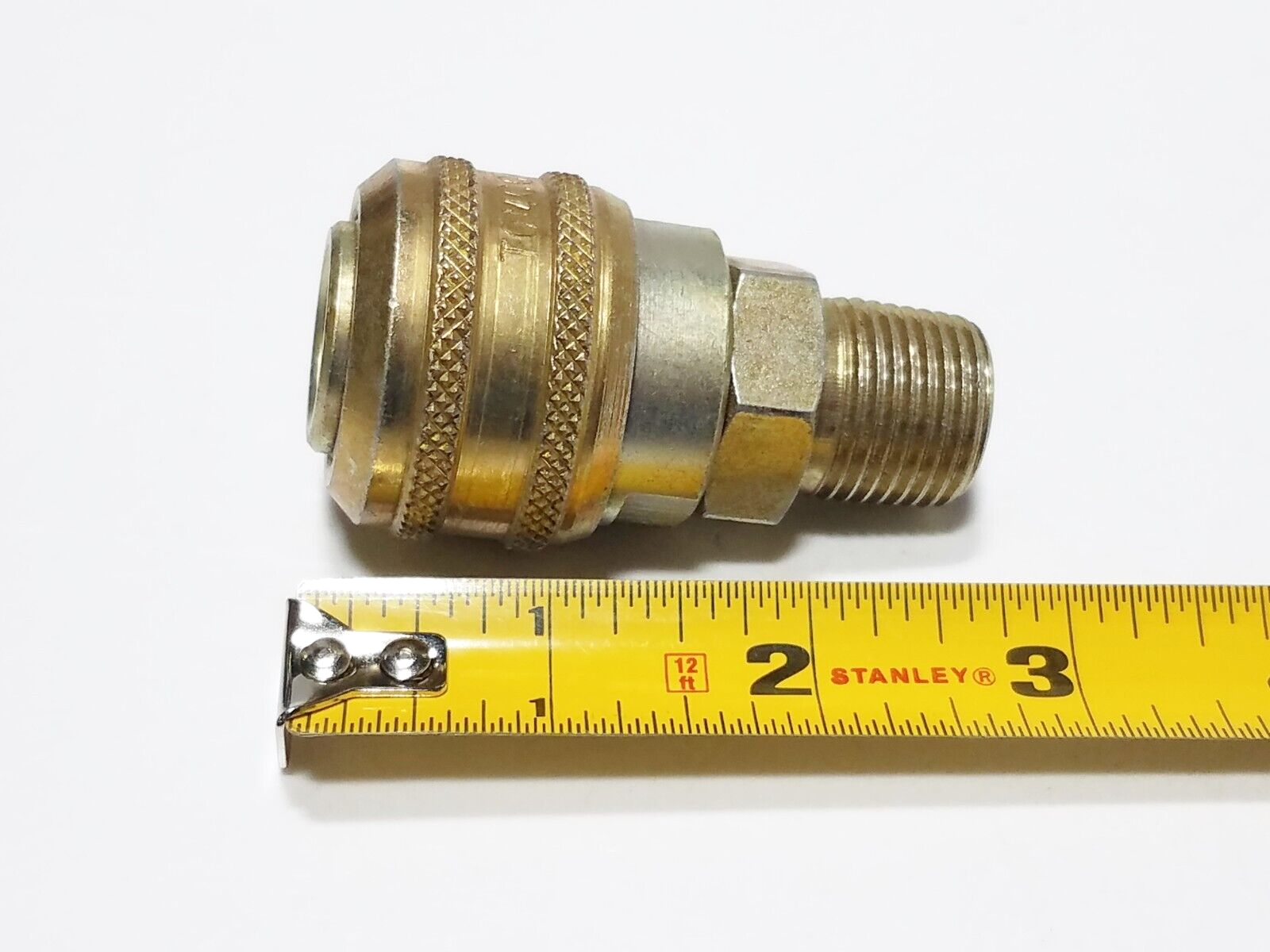 TOMCO T5300 1/2" x 1/2" MALE NPT Pneumatic Single Shut-Off Coupler 5000 ...