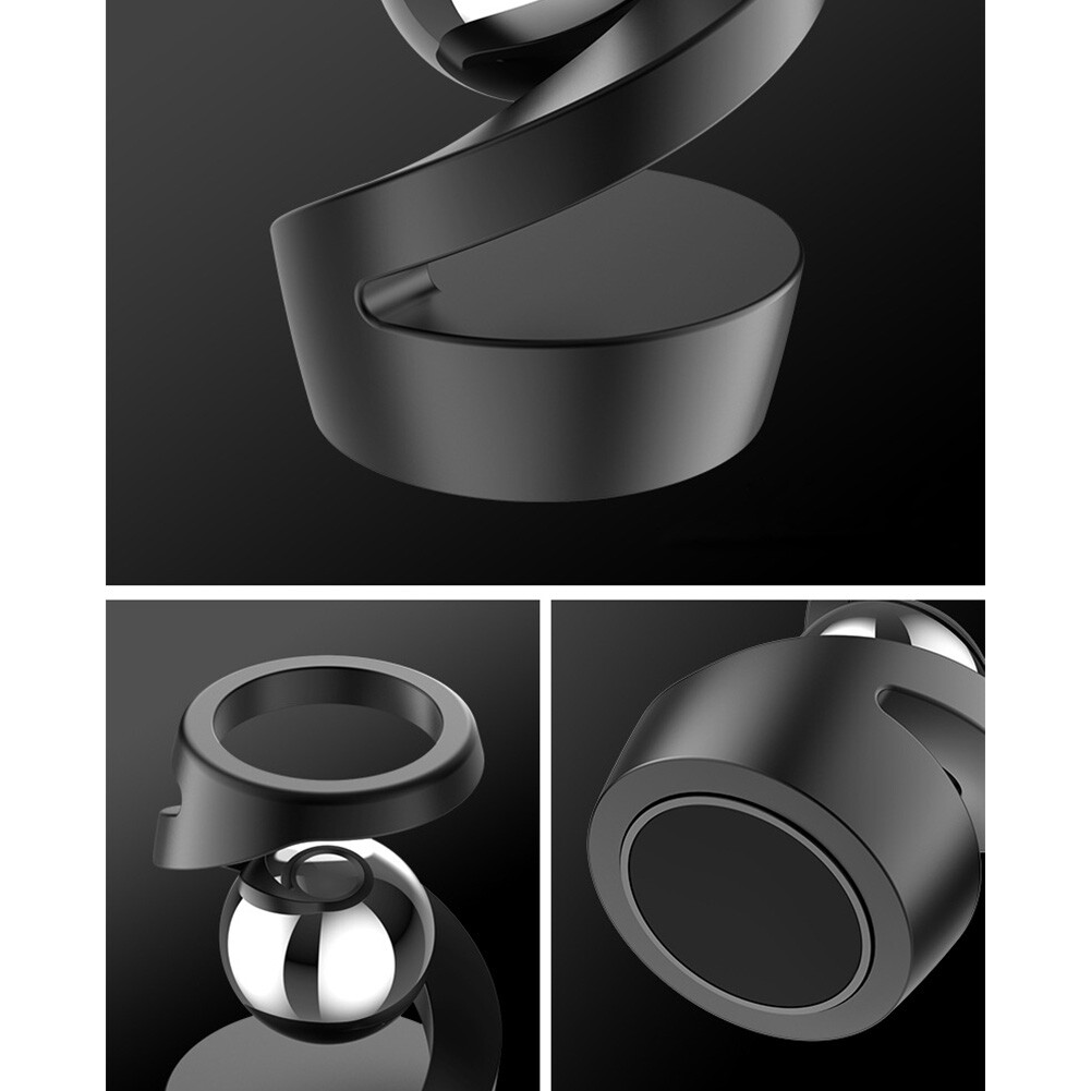 Desktop Levitating Gyroscope Spinners for Office Desk Decor (Black ...