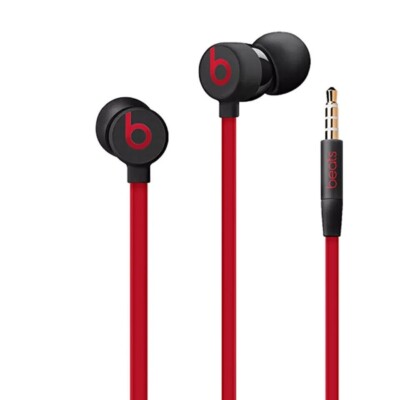 Beats Dr Dre UrBeats 3 In Ear Earphones with 3.5mm Connector - Red | eBay