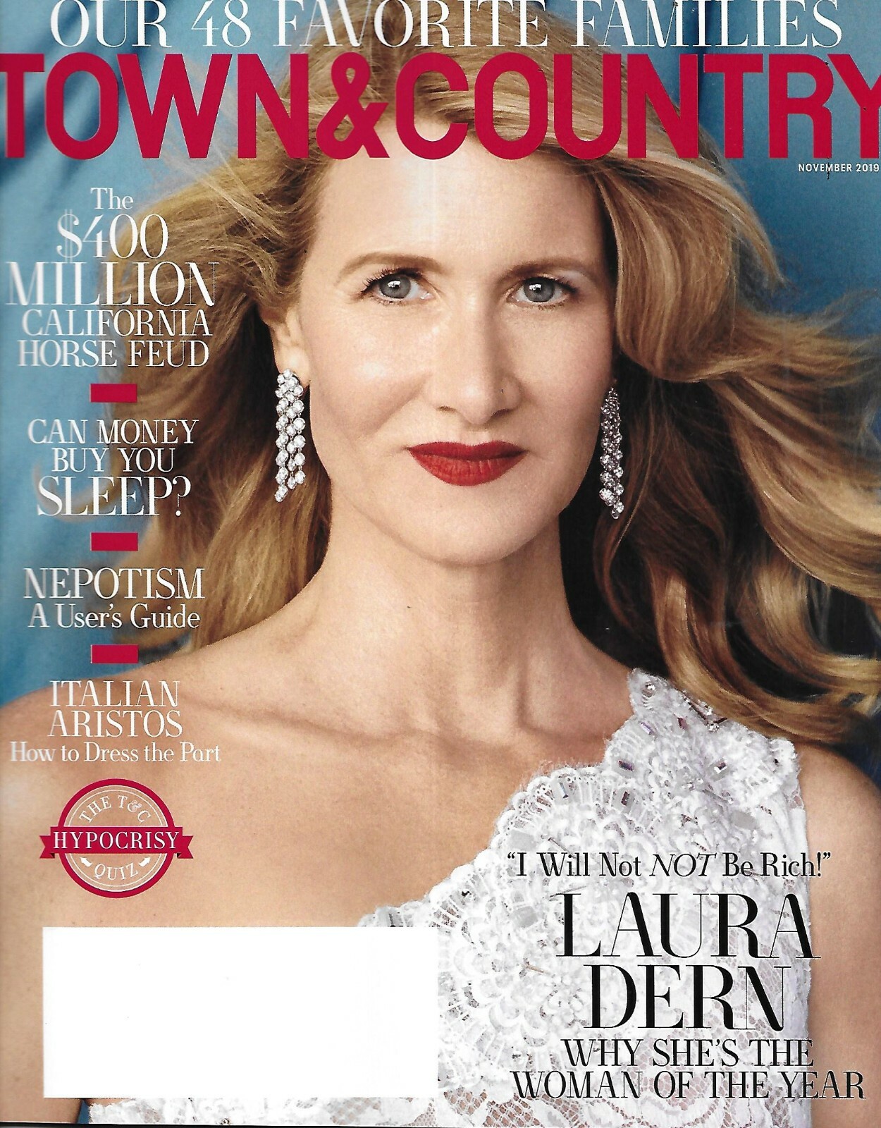 Town And Country Magazine Laura Dern Favorite Families California Horse ...