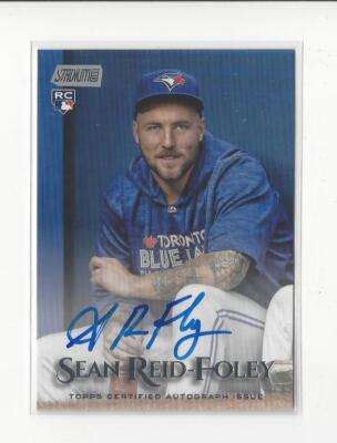 2019 Stadium Club Sean Reid-Foley Rookie AUTOGRAPH Blue Jays | eBay