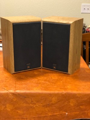 Vintage JBL 2500 Bookshelf Speakers Oak Wood Finish | eBay