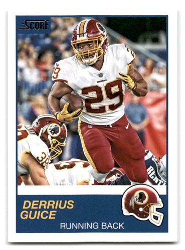 Derrius Guice 2019 Score #194 Washington Redskins FOOTBALL | eBay