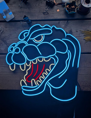 ANIME GODZILLA neon sign led light ROOM DECOR HOME WALL ART DRAGON GIFT ...