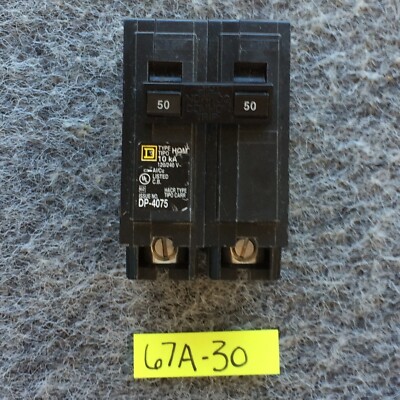 Circuit Breakers - 50 Amp 2-Pole