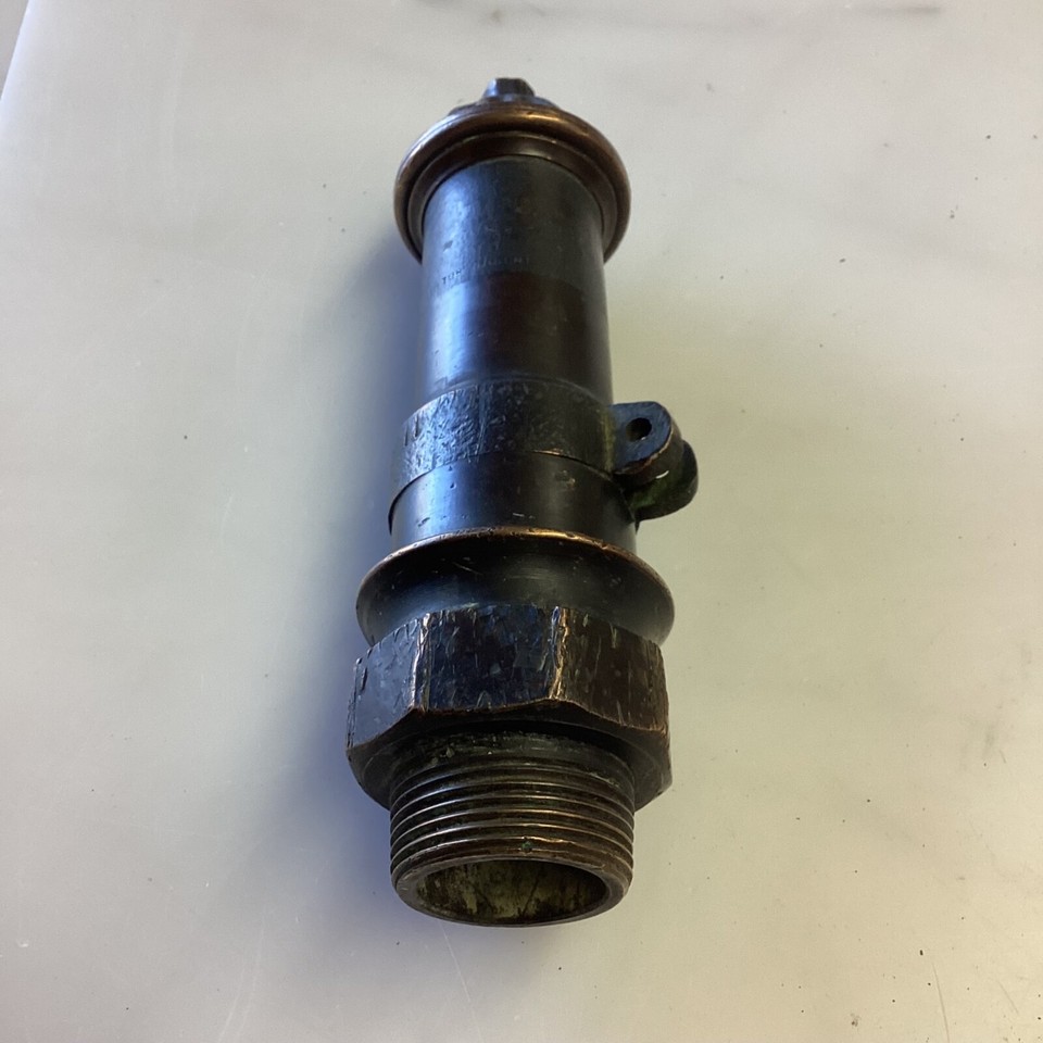 Vintage Morrison 1 1/4”brass steam pressure relief valve , steam ...