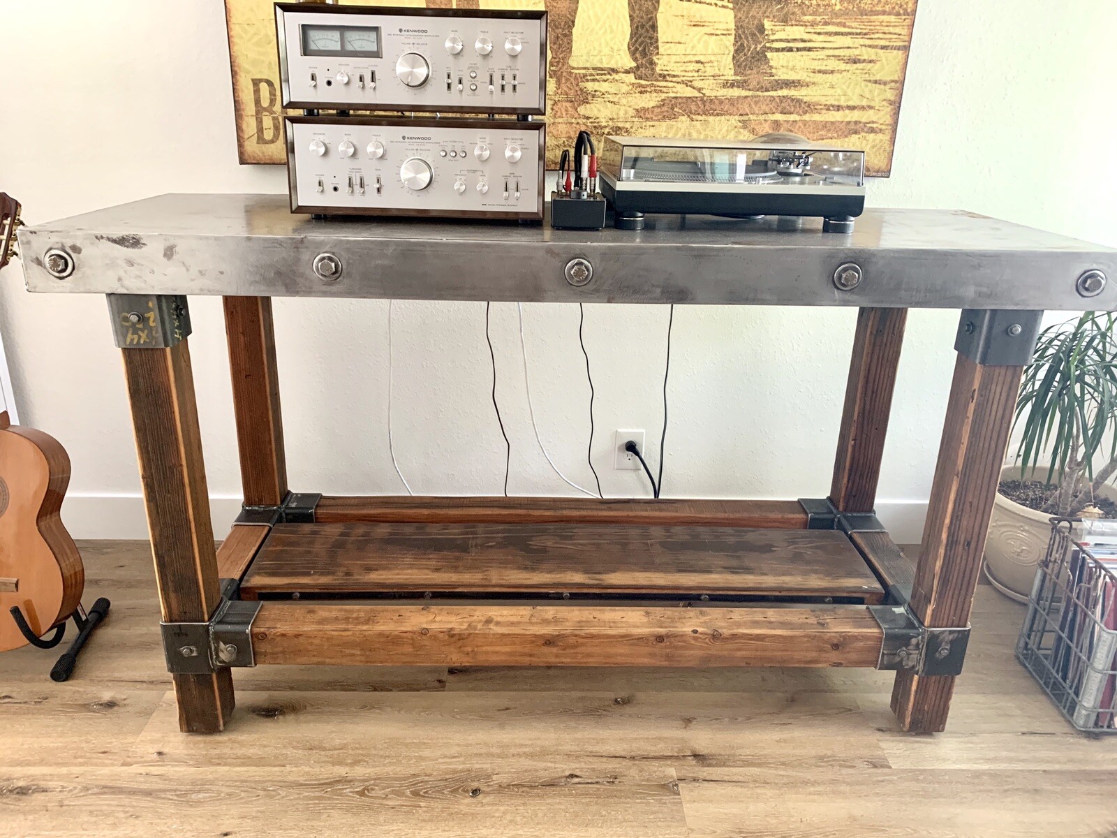 Custom Industrial Table | eBay