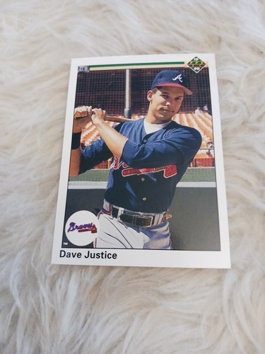 1990 Upper Deck David Justice RC #711 | eBay