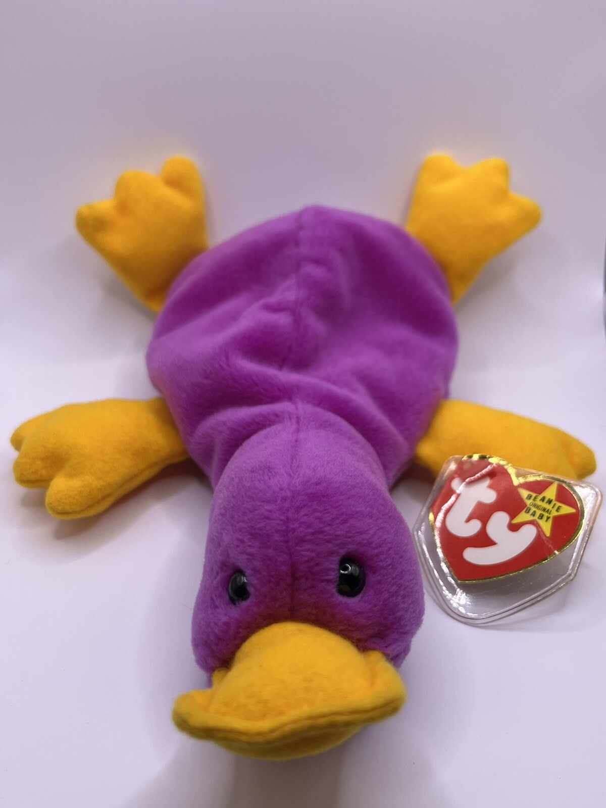 Ty Beanie Baby Patti The Platypus 1993 - Errors- See Tag And Tush Tag ...