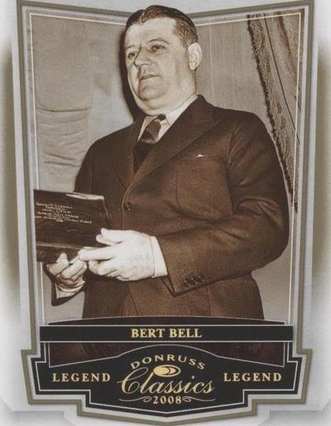 2008 Donruss Classics - Legend Timeless Tributes Gold #142 Bert Bell ...