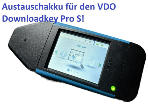 Akku Austausch, VDO Downloadkey DLK PRO und PRO S, 2910002165200 ...