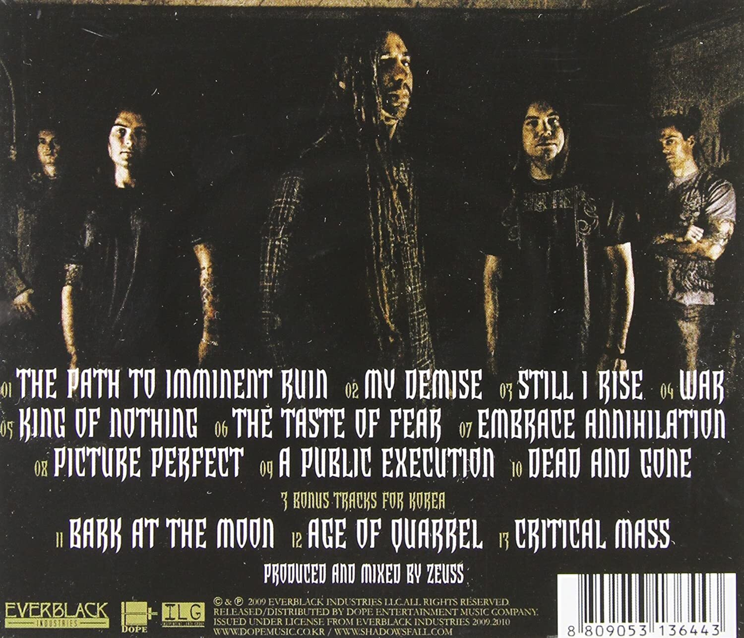 Shadows Fall Retribution (CD) (UK IMPORT) 8809053136443 | eBay