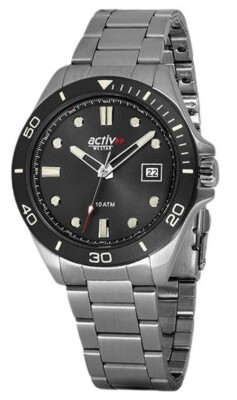 Westar Activ Black Dial Sports Quartz 100M Men's Watch 90250SBN903 | eBay