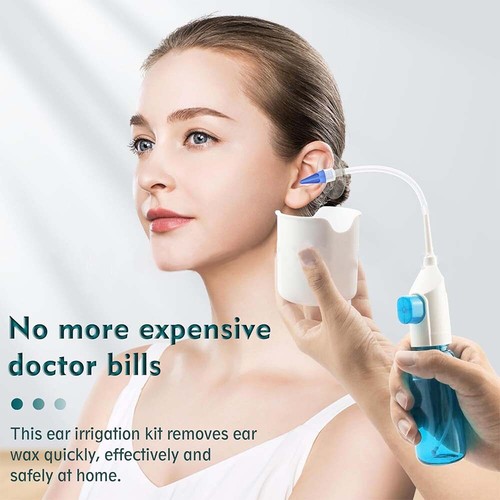 Ear Wax Removal Kit Ear Cleaning Kit for Adults - Ear Syringe Kit Pain ...