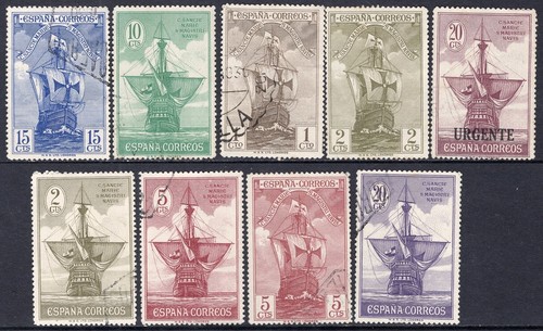 Spain Series 1930 / 16 Stamps / Beautiful US Colón | eBay