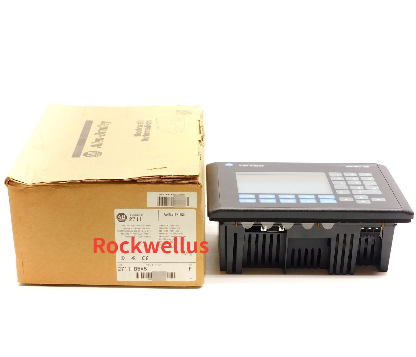 2711-B5A5 New AB PanelView 550 Mono/Touch/Key 2711B5A5 Fast Shipping | eBay