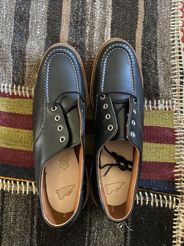 Men’s Red Wing Heritage 8106 Moc Toe Classic Oxford 13 D Black Chrome ...