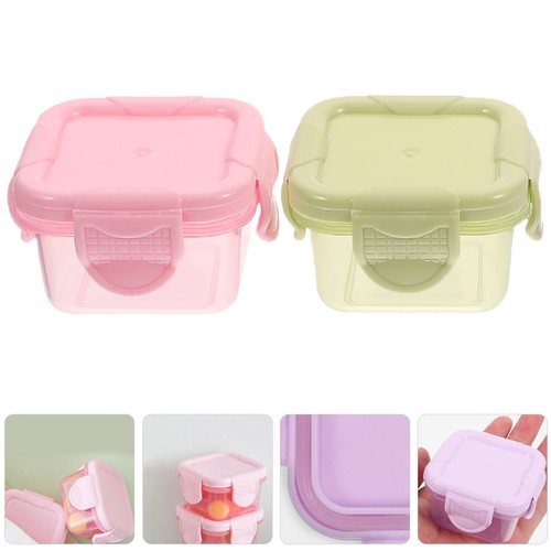 8 Pcs Small Freezer Containers With Airtight Lids Plastic Food Storage ...