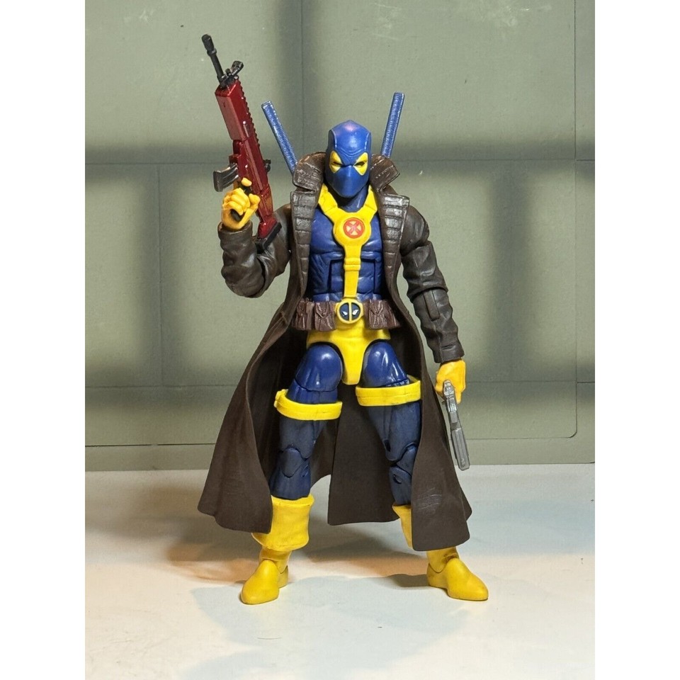 Custom X-MEN DEADPOOL w/ Trench MARVEL LEGENDS MADCAP BAF SAURON | eBay